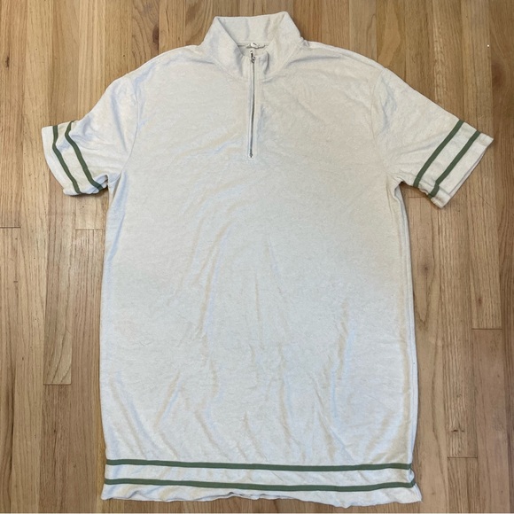 POL | Dresses | Pol Terry Dress Ml Ivory Retro Shift Oversized Comfy ...